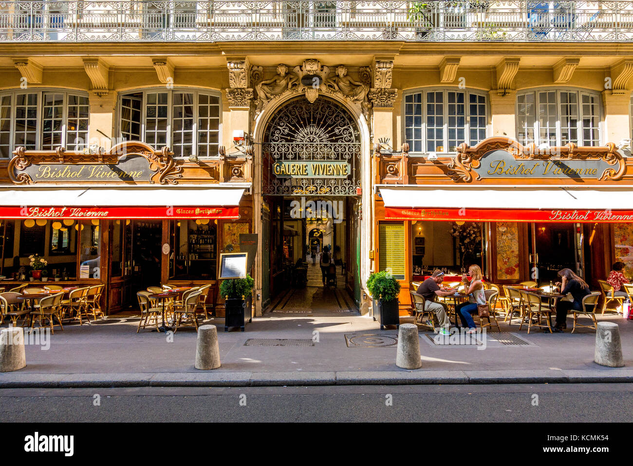 The Galerie Vivienne is one of the covered passages of Paris, France ...