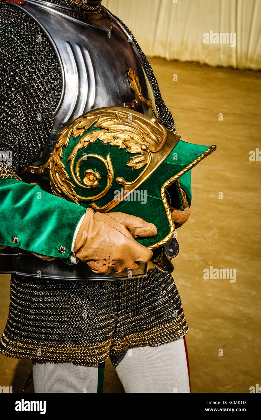 gold leaf helmet Stock Photo - Alamy