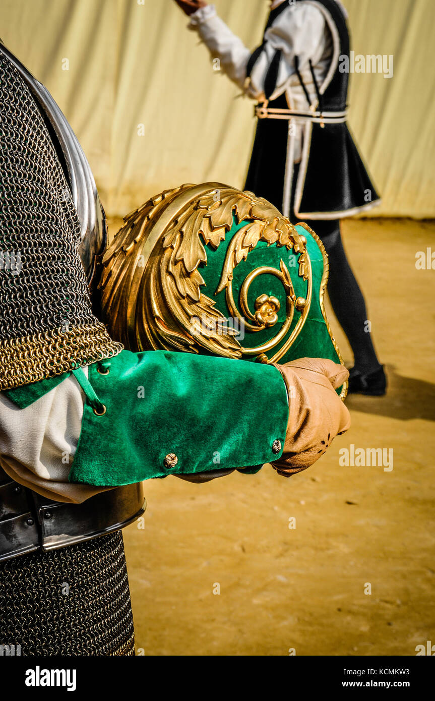 gold leaf helmet Stock Photo - Alamy