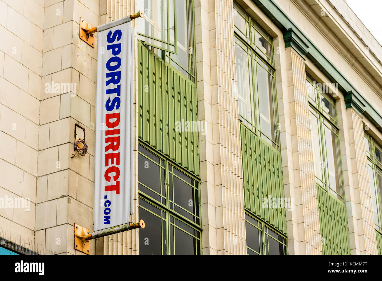 Northampton UK October 5, 2017: Sportdirect logo sign in Northampton ...