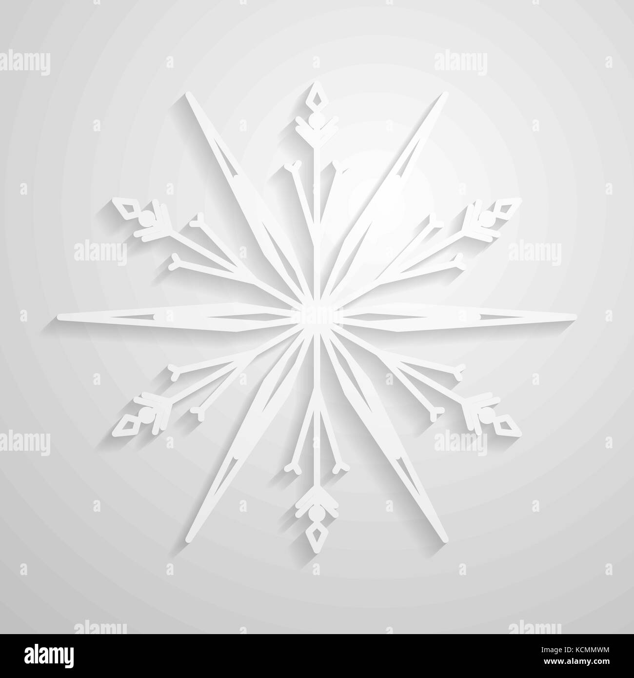 Beautiful snowflakes vector vectors hi-res stock photography and images ...
