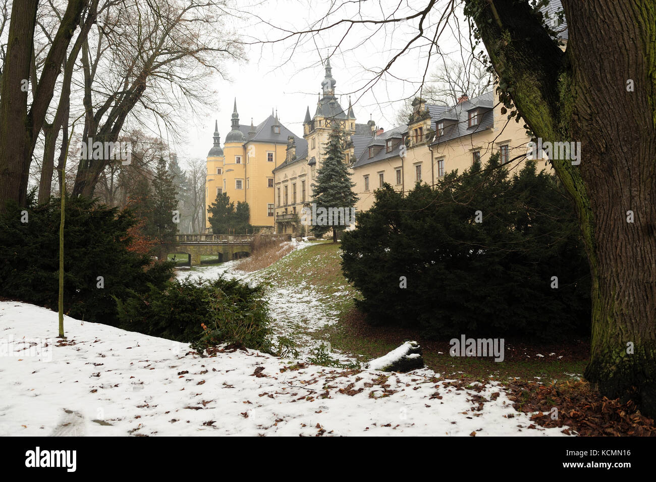 zamek, Kliczkow, castle, Polska, Poland, lower Silesia Stock Photo - Alamy