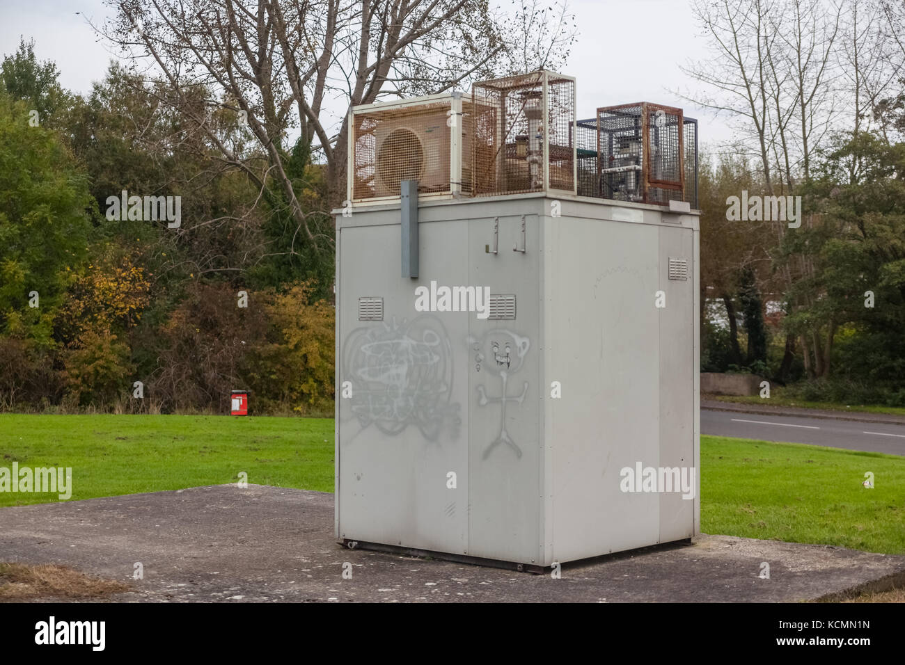 Pollution Monitoring Station Stock Photo - Alamy