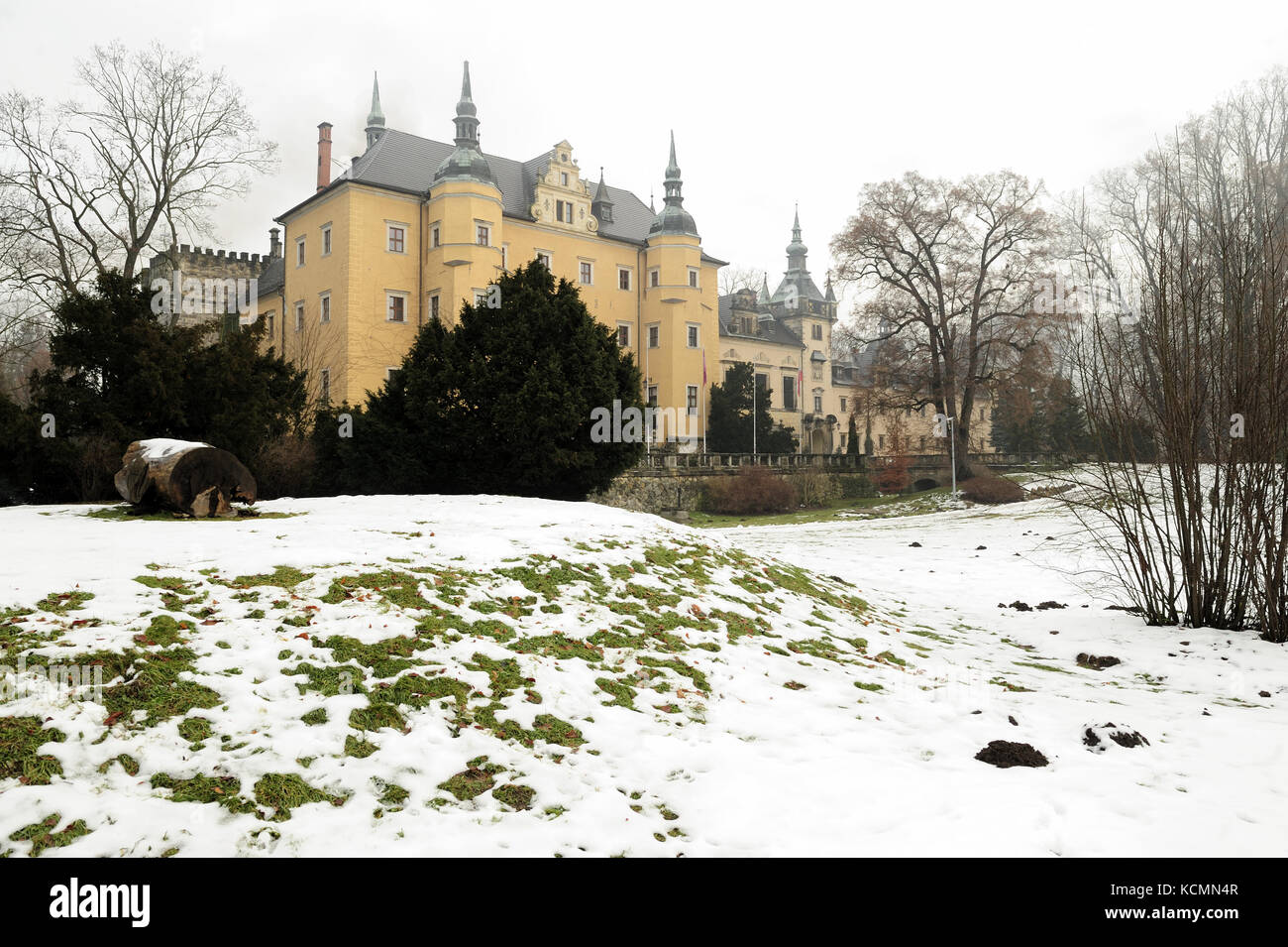 zamek, Kliczkow, castle, Polska, Poland, lower Silesia Stock Photo - Alamy