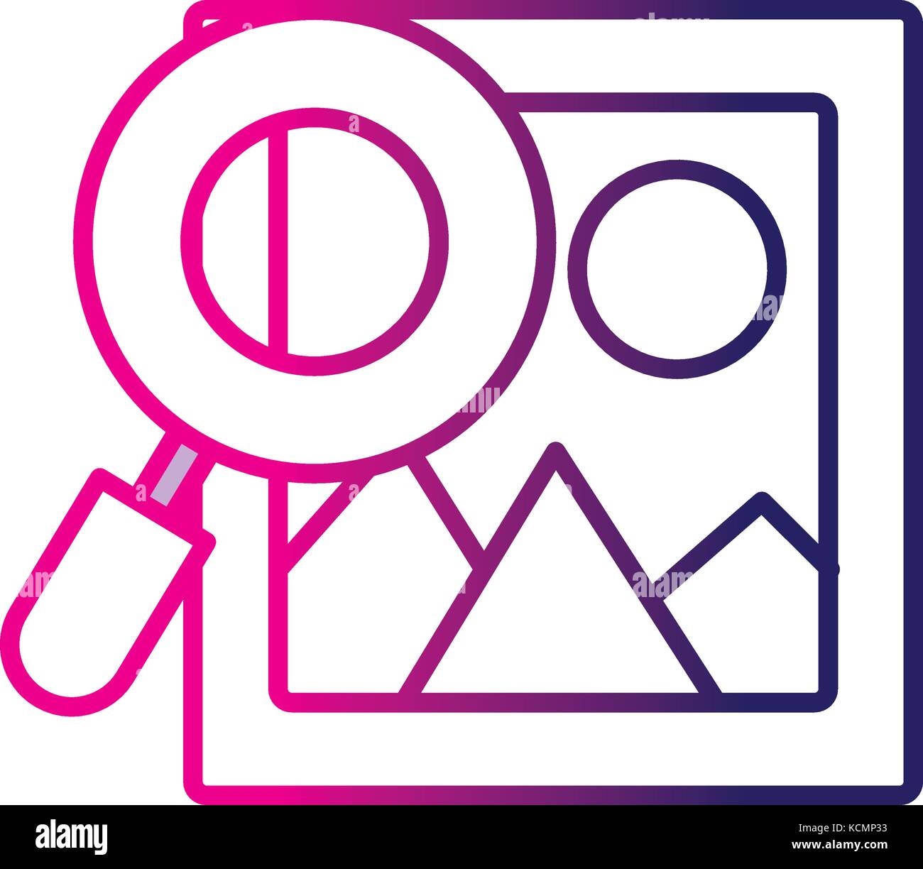 line frame picture image art design Stock Vector Image & Art - Alamy