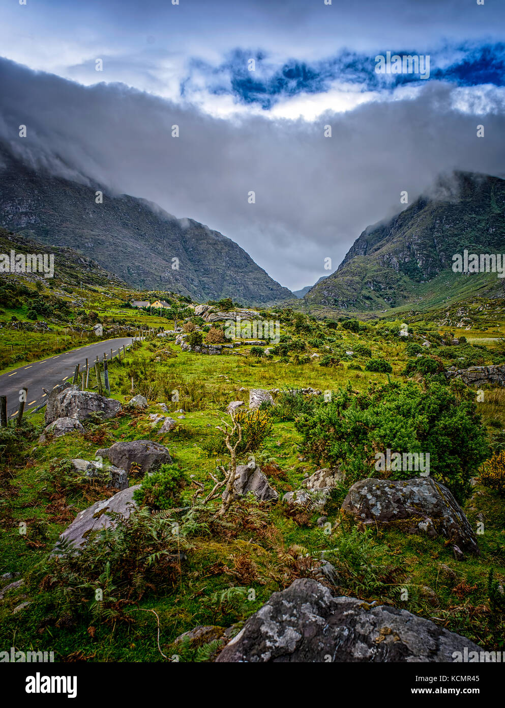 A View of wonderful Ireland beautiful countryside environment Stock ...