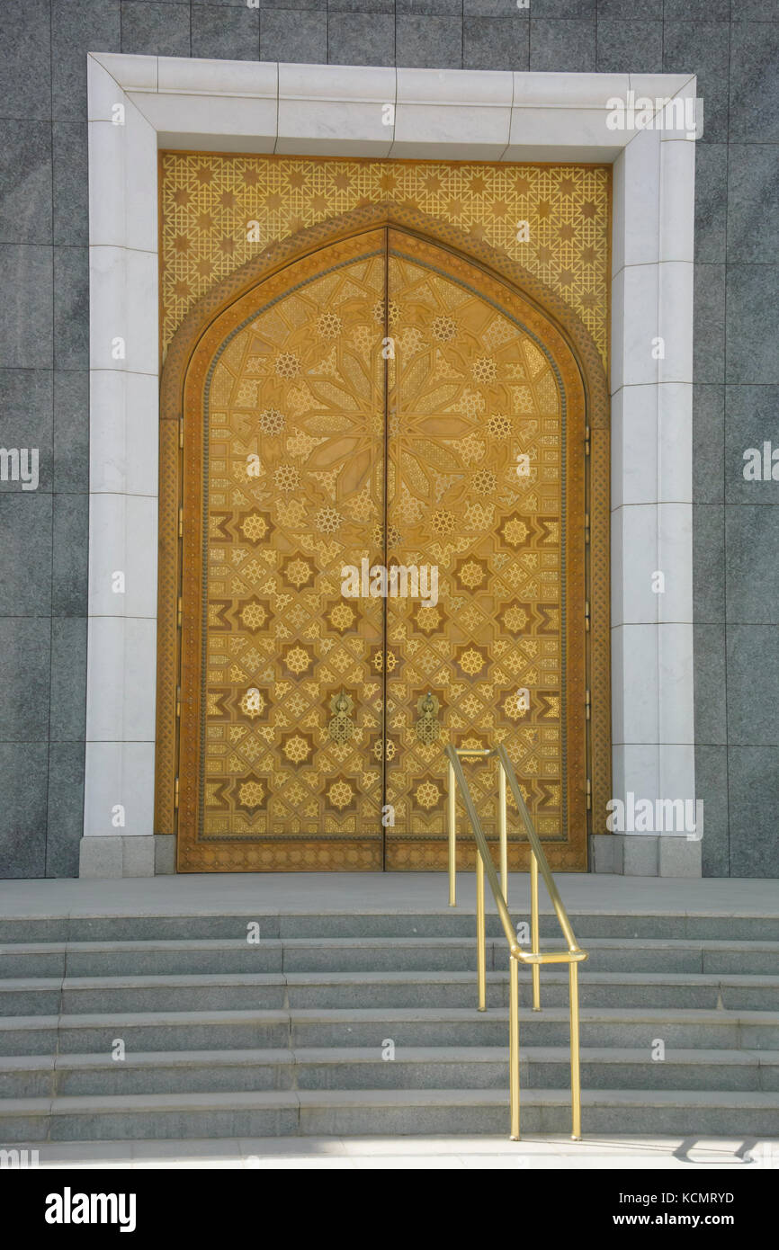Ashgabat - Ruhy Mosque also known as Gypjak Mosque at the village of ...