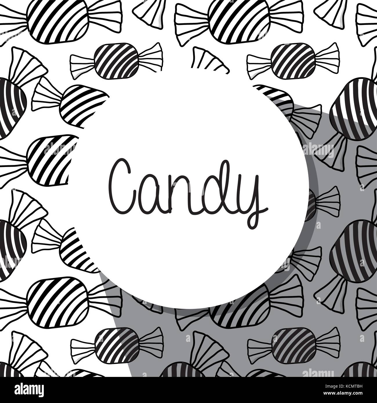 delicious sweet candy background design Stock Vector Image & Art - Alamy