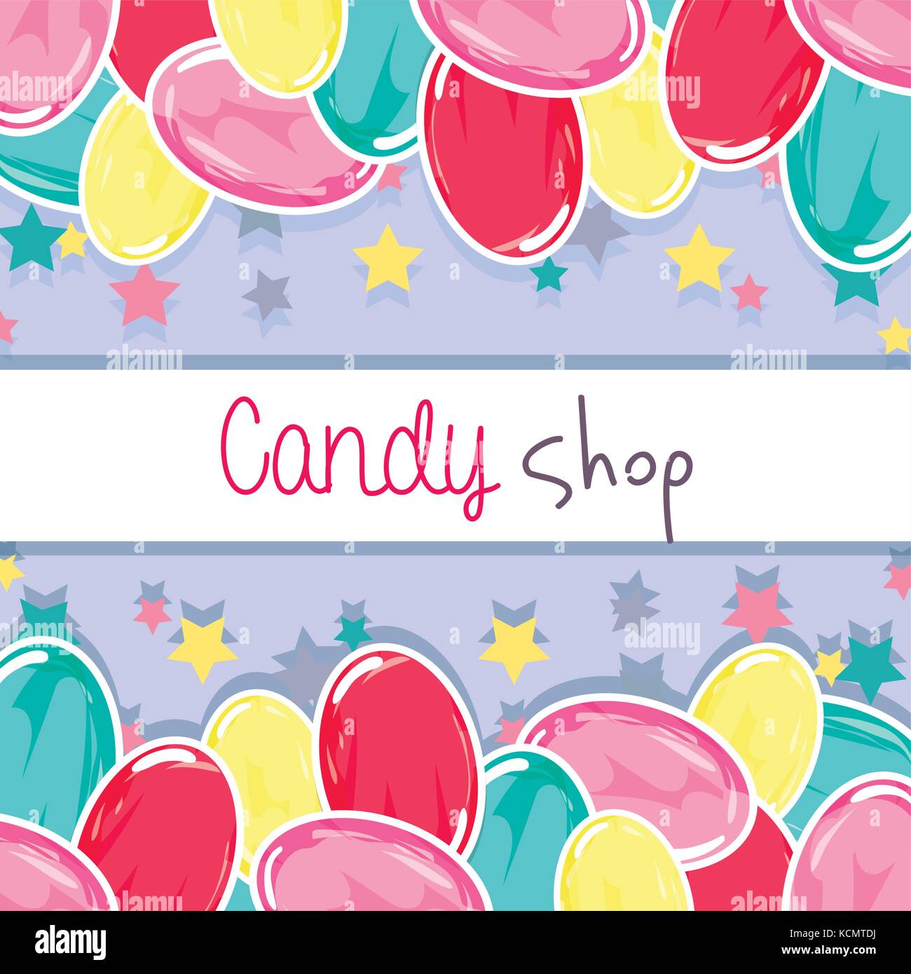 delicious sweet candy background design Stock Vector Image & Art - Alamy