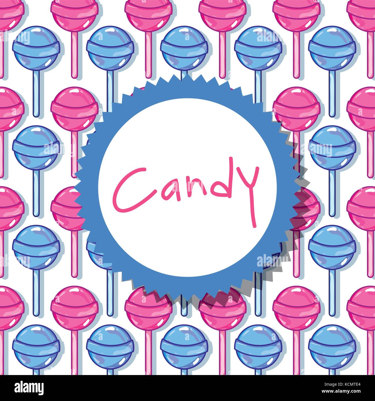 delicious sweet candy background design Stock Vector Image & Art - Alamy