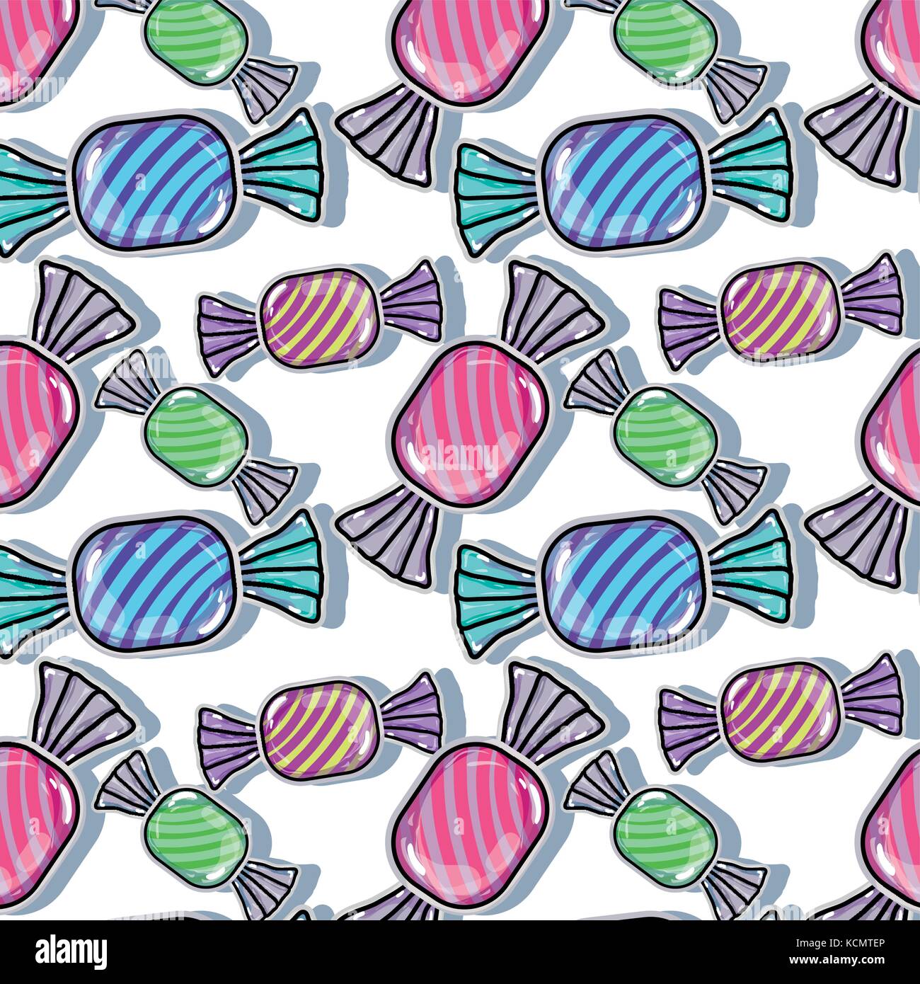 delicious sweet candy background design Stock Vector Image & Art - Alamy