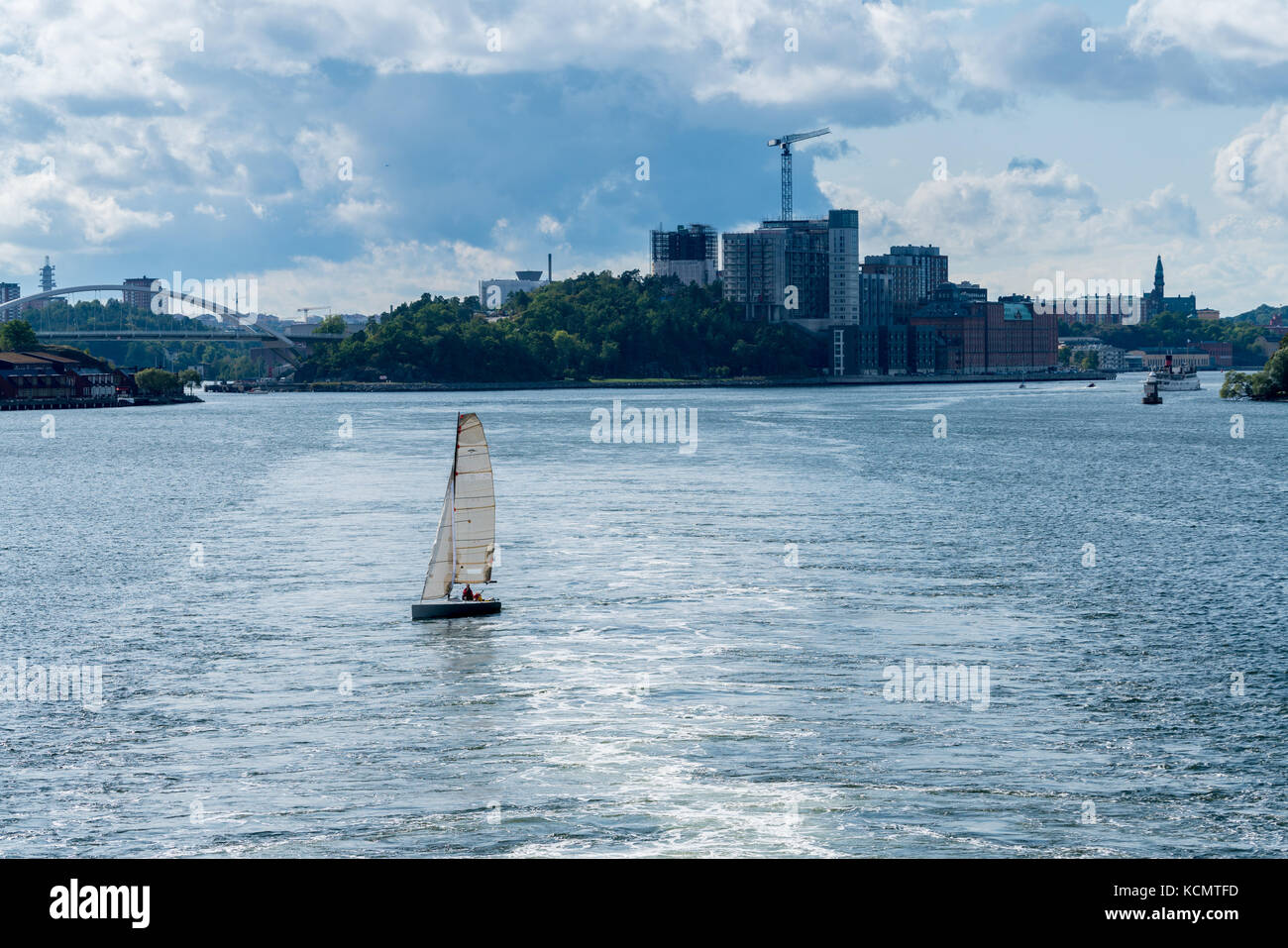 Riverfront development of Kvarnholmen Stockholm Stock Photo - Alamy