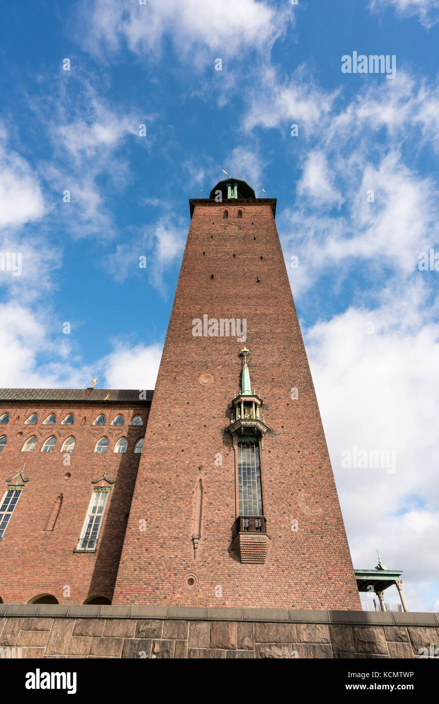 Stadshuset stockholm tower hi-res stock photography and images - Alamy