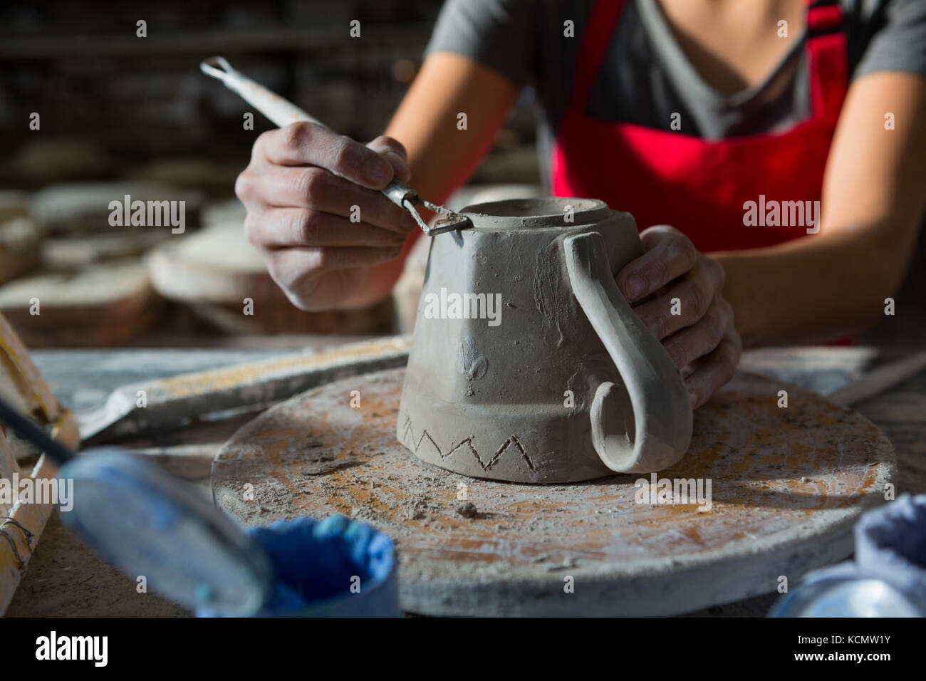 Mid section woman shaping hi-res stock photography and images - Alamy