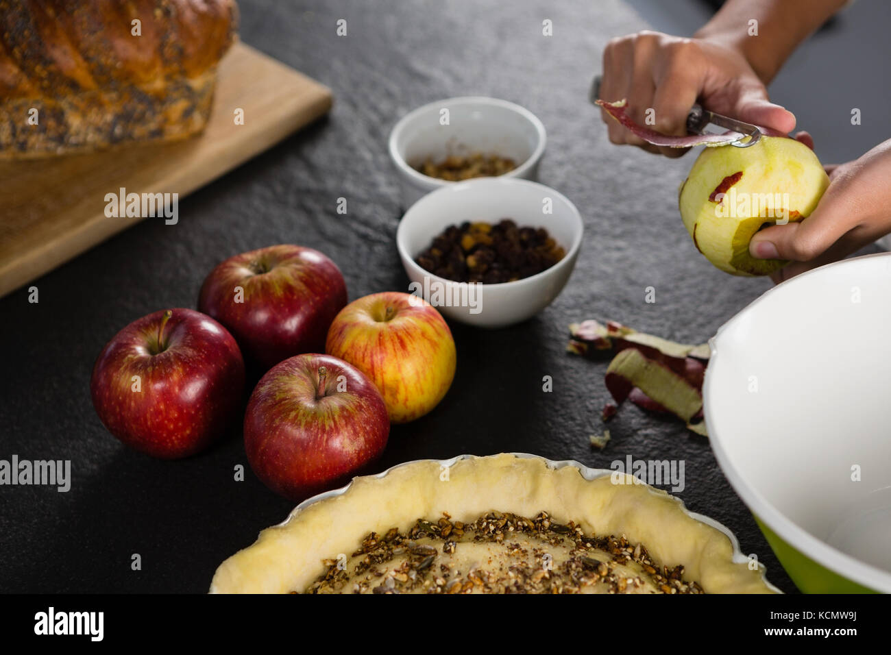 Apple skin hi-res stock photography and images - Alamy