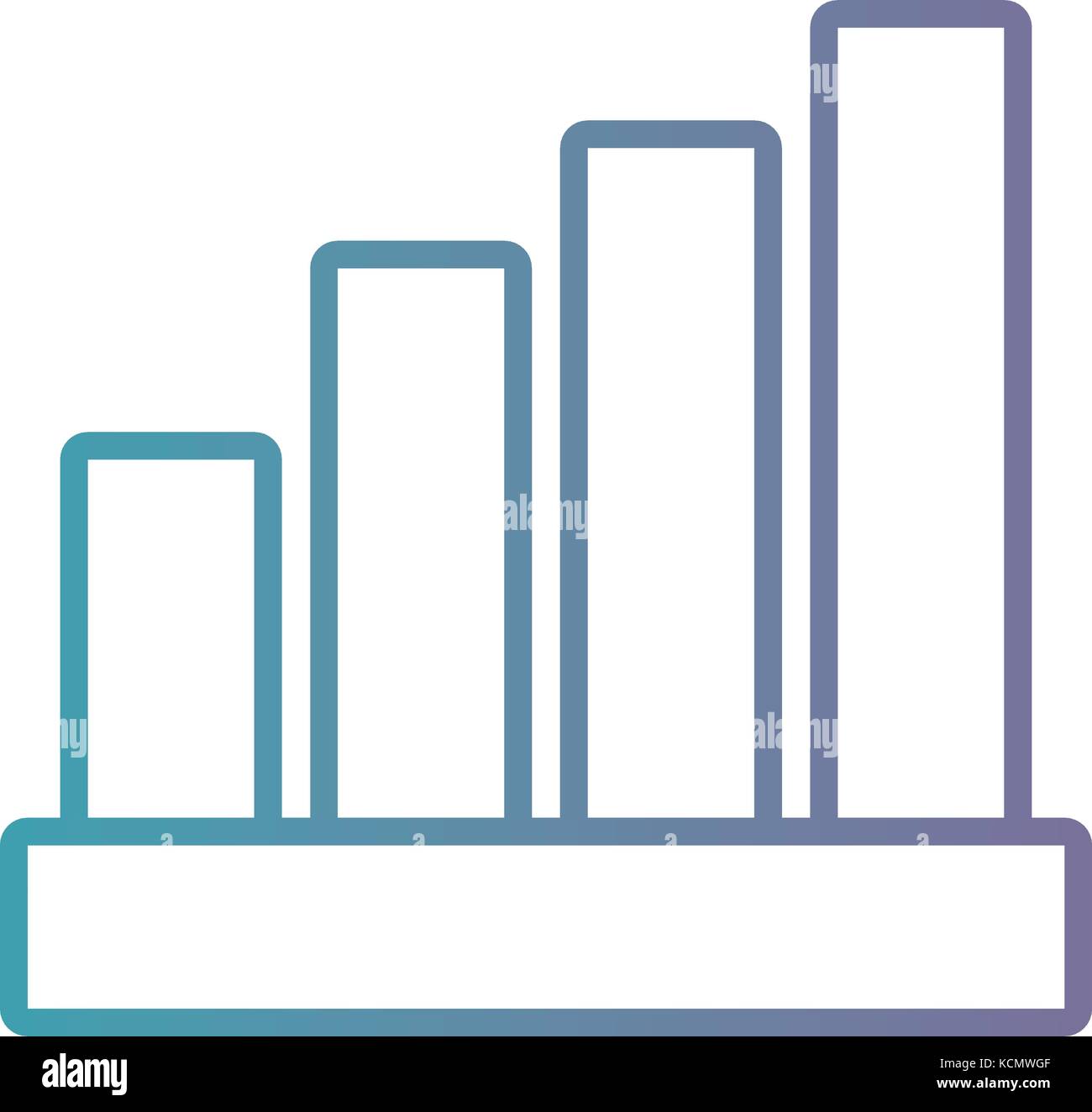 line statistics diagram bar to histogram Stock Vector Image & Art - Alamy