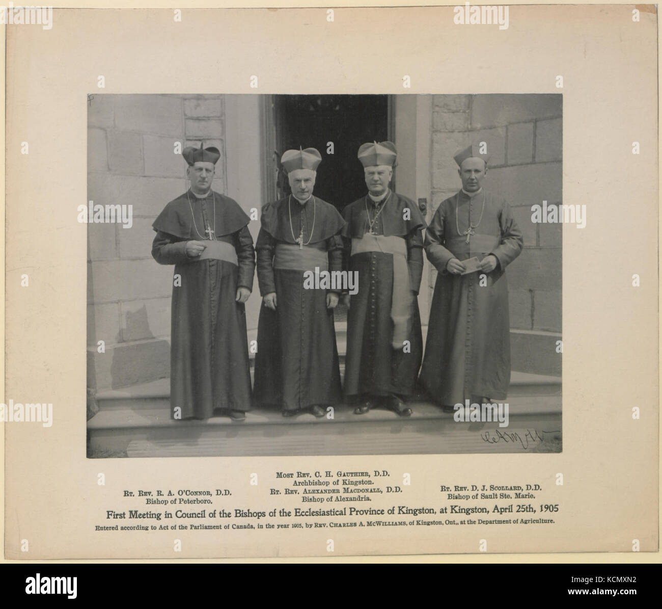 First meeting in Council of the Bishops of the Ecclesiastical Province ...