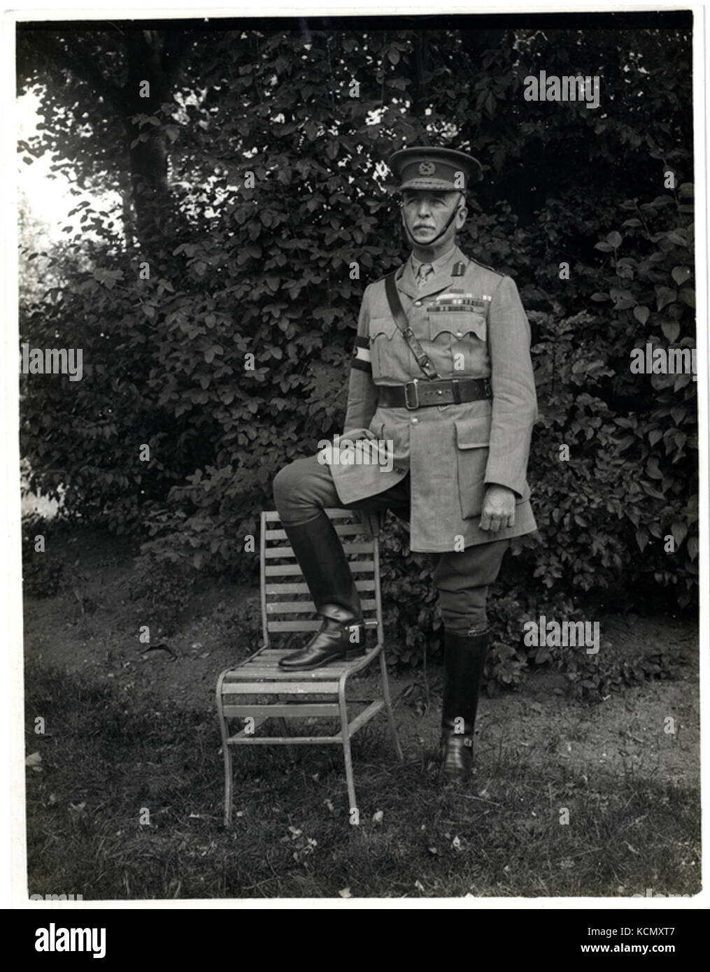 General Sir James Willcocks photographed at his headquarters (Photo 24 ...