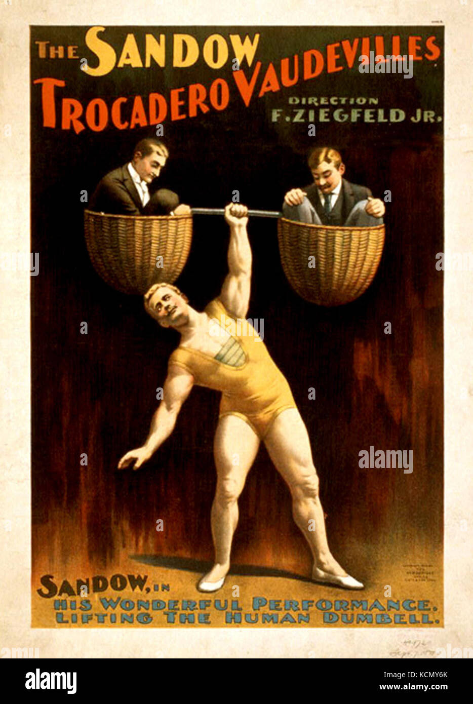 Eugen Sandow (theatrical poster Stock Photo - Alamy