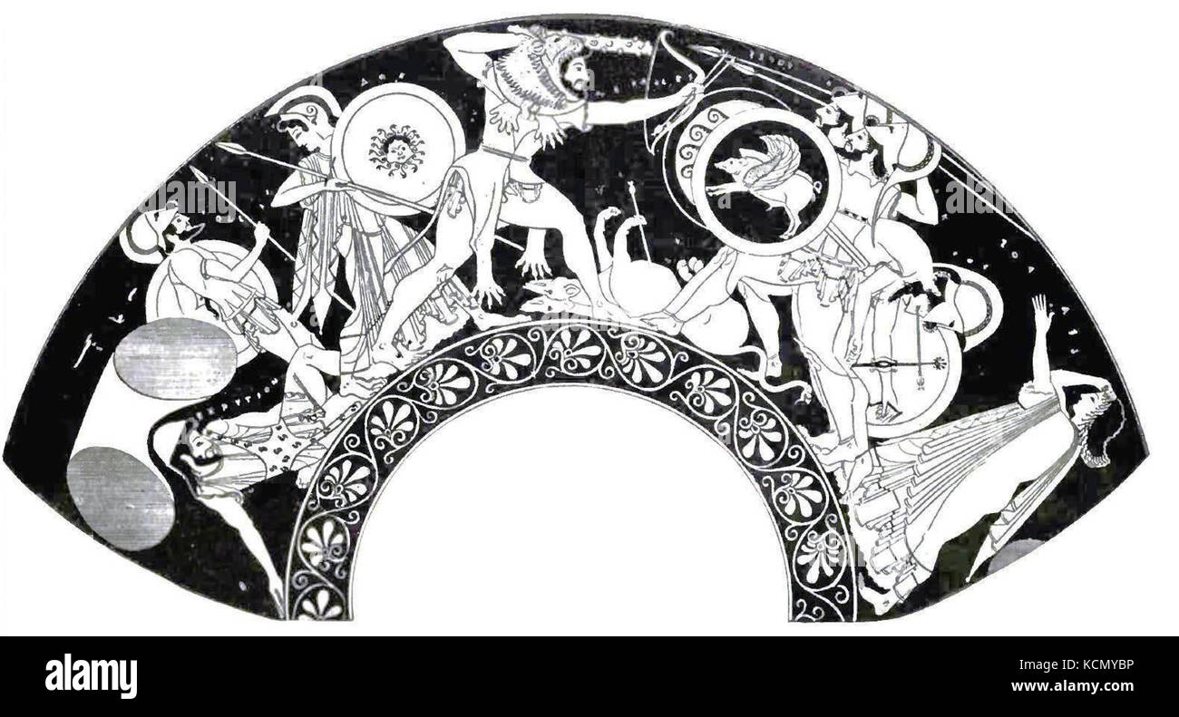 Heracles and the Cattles of Geryon, Munich 2620 Stock Photo - Alamy