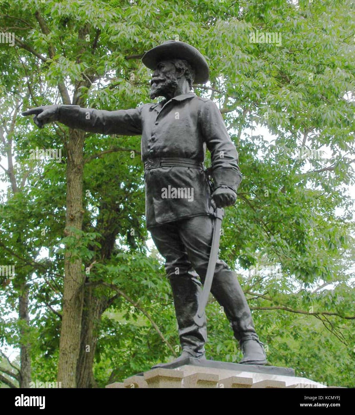 Greene Gettysburg Monument Stock Photo - Alamy