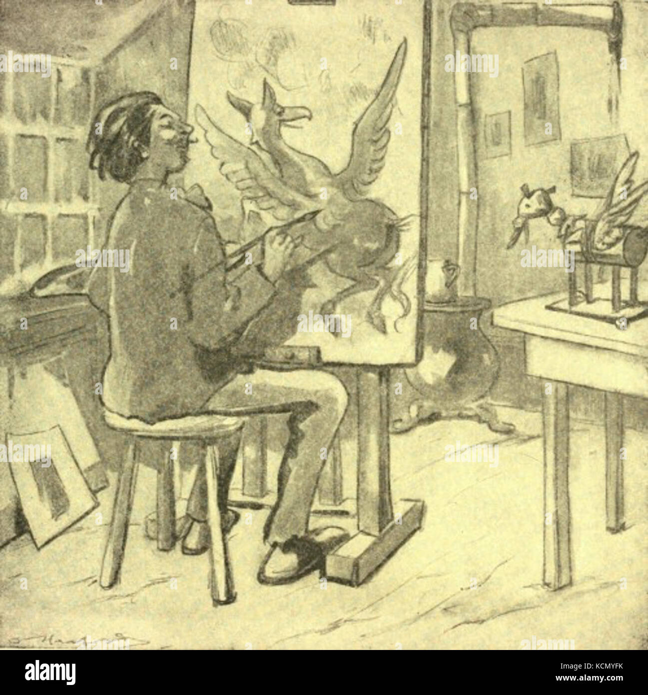 Hippogriff hi-res stock photography and images - Alamy