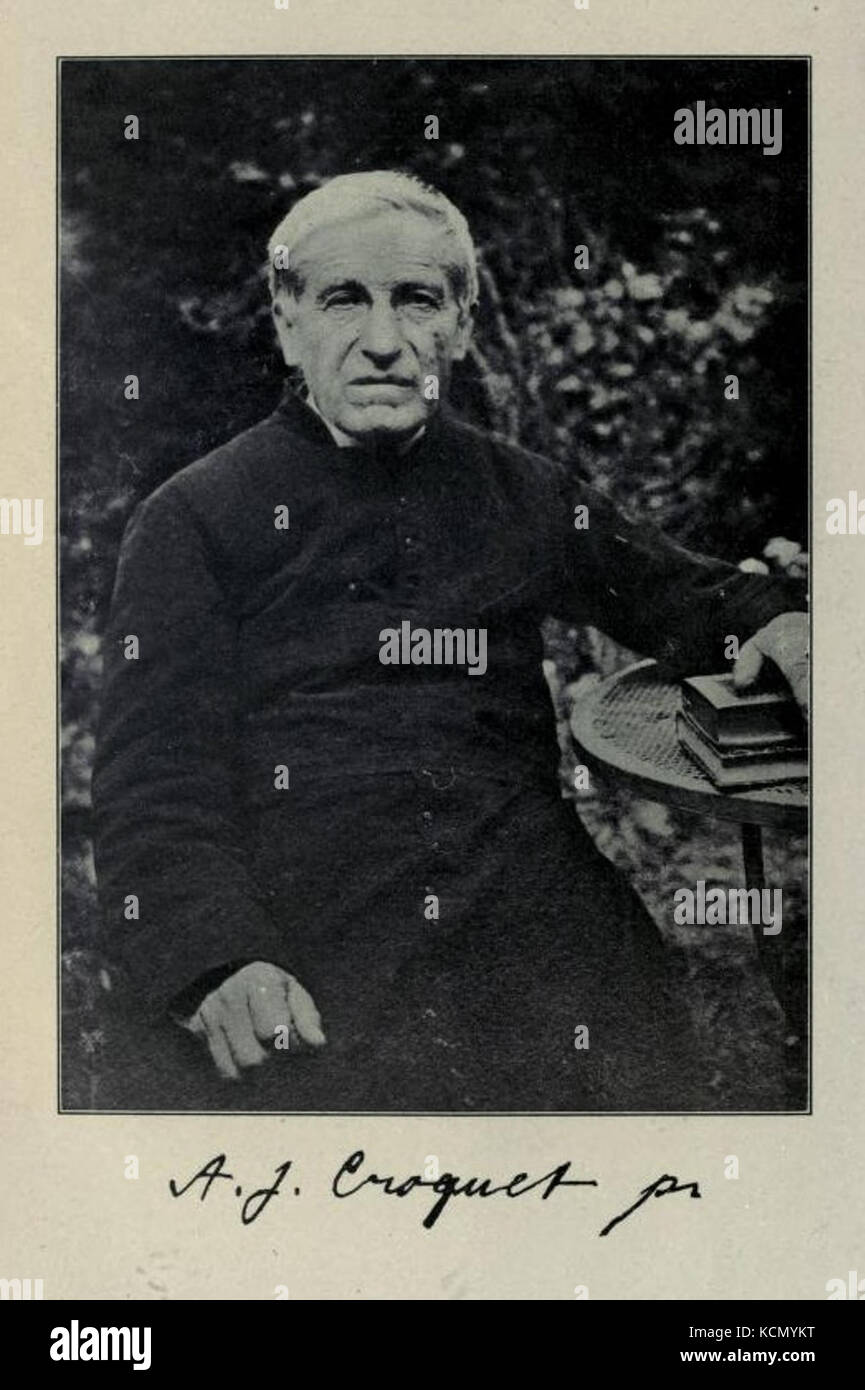 Adrien J. Croquet Stock Photo - Alamy