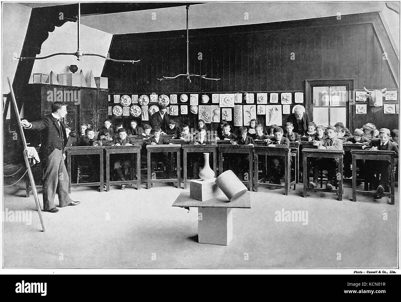 Student engaged in education Black and White Stock Photos & Images - Alamy