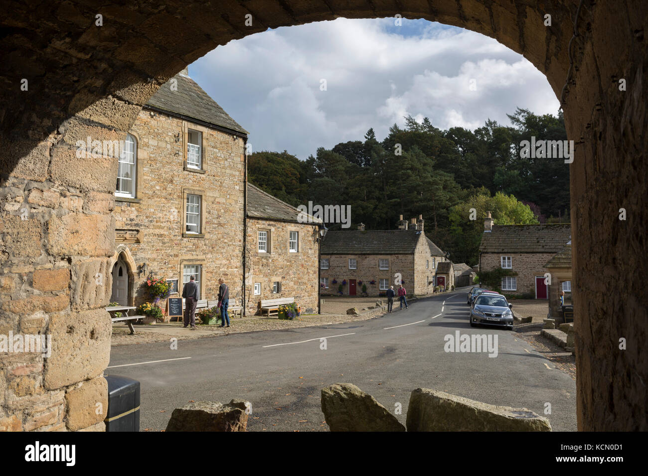 Blanchland village northumberland hi-res stock photography and images ...