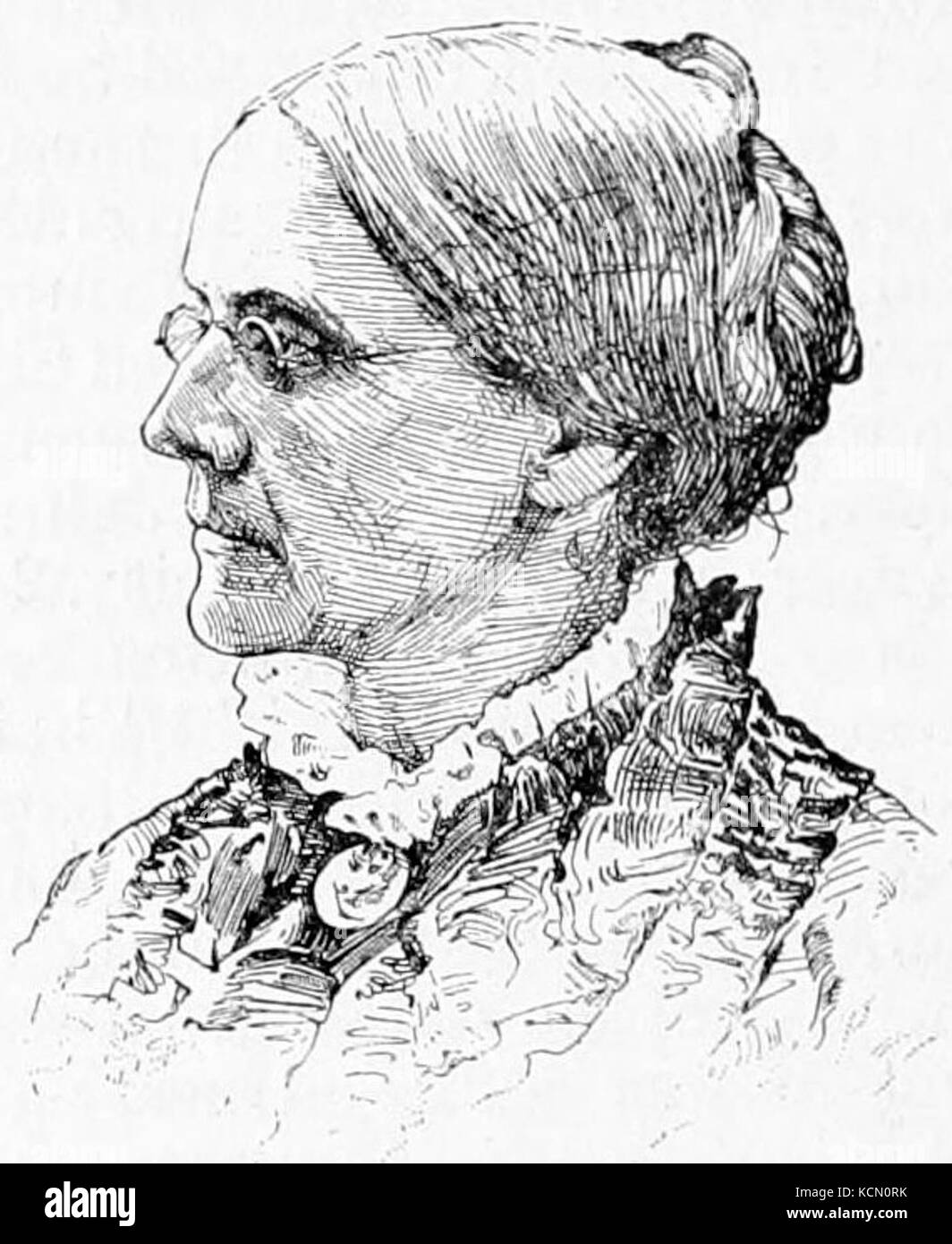 Appletons' Anthony Susan Brownell Stock Photo - Alamy