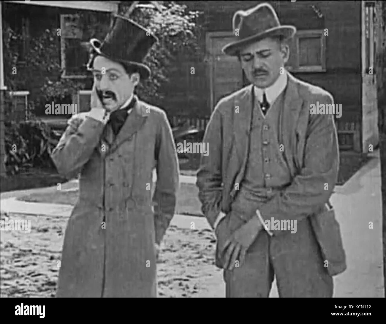Chaplin Making a Living 2 Stock Photo - Alamy
