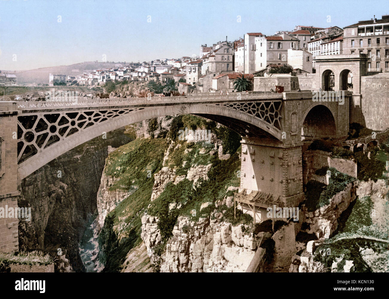 Constantine bridge 1899 Stock Photo - Alamy