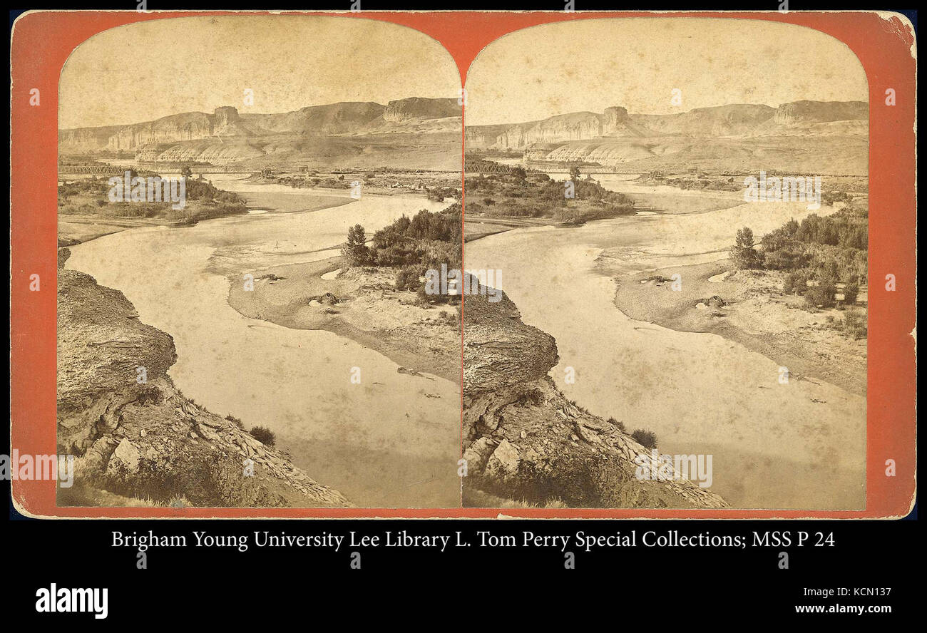 Map of green river wyoming hi-res stock photography and images - Alamy