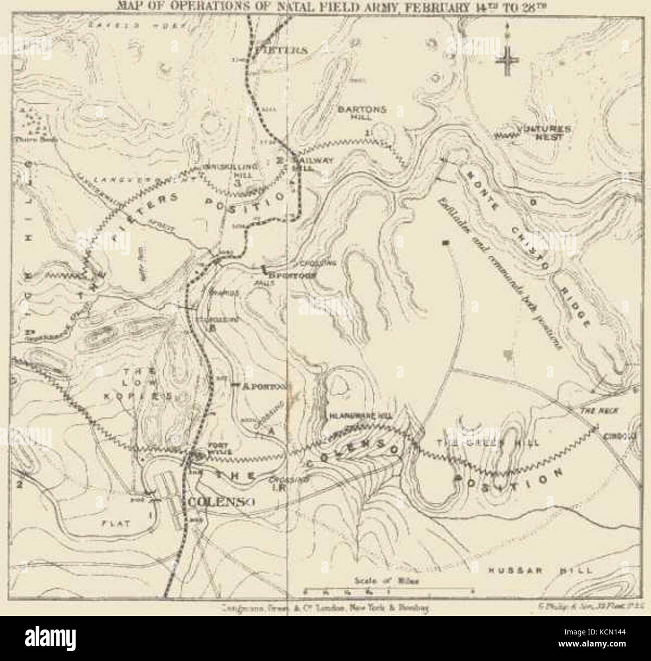 Map of ladysmith hi-res stock photography and images - Alamy