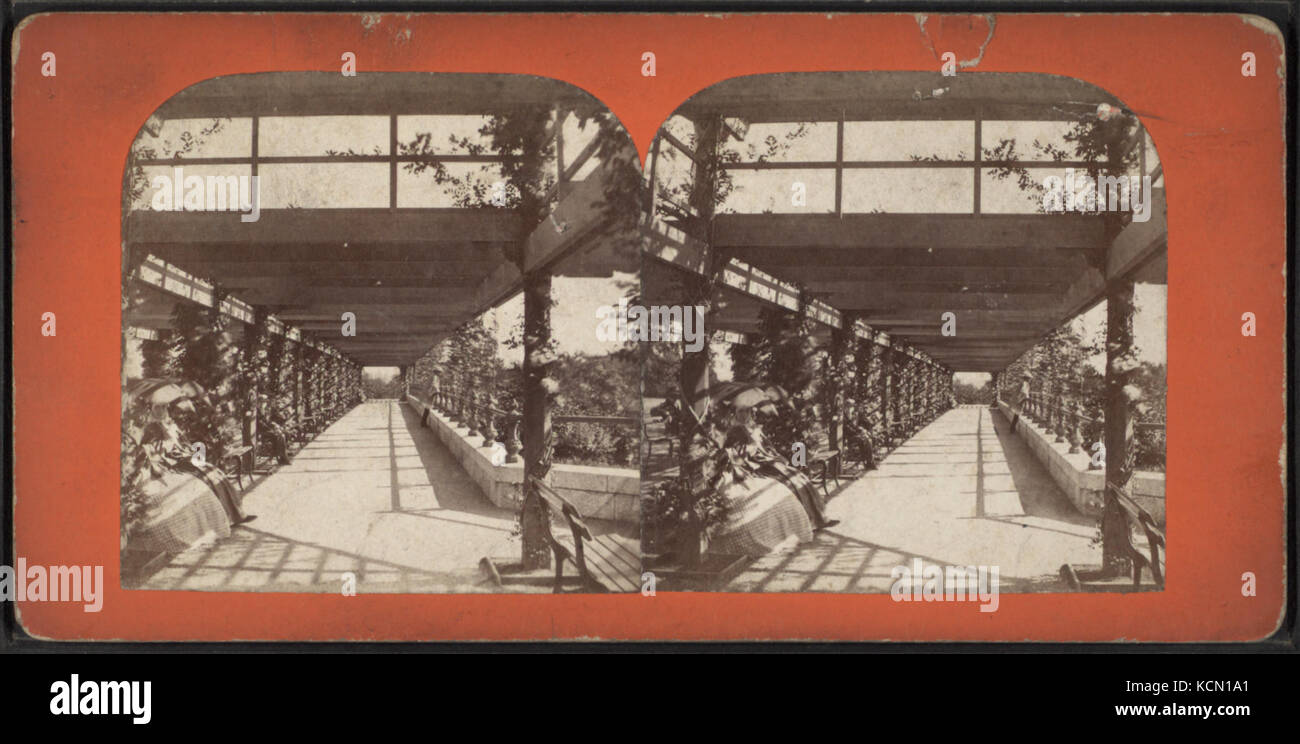 Covered promenade, from Robert N. Dennis collection of stereoscopic ...
