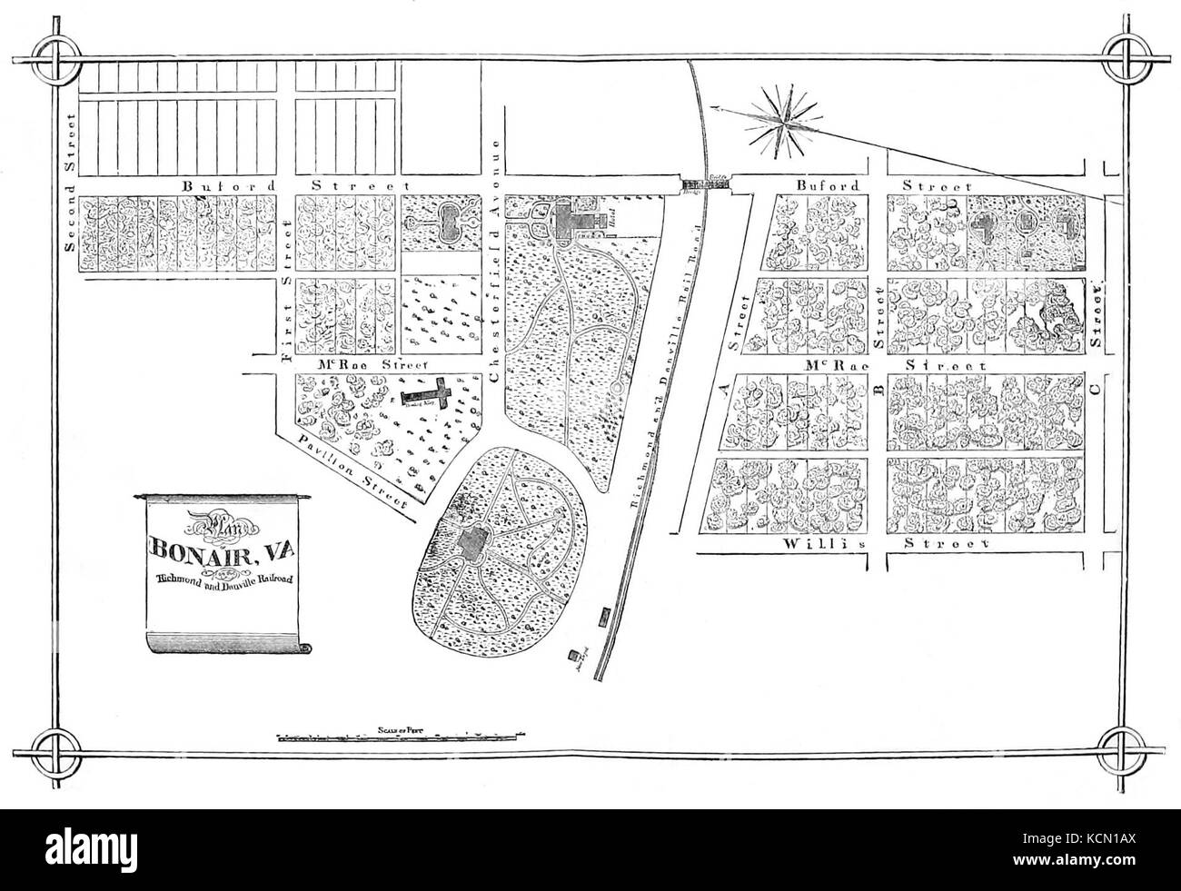 Map Of Bon Air High Resolution Stock Photography and Images - Alamy