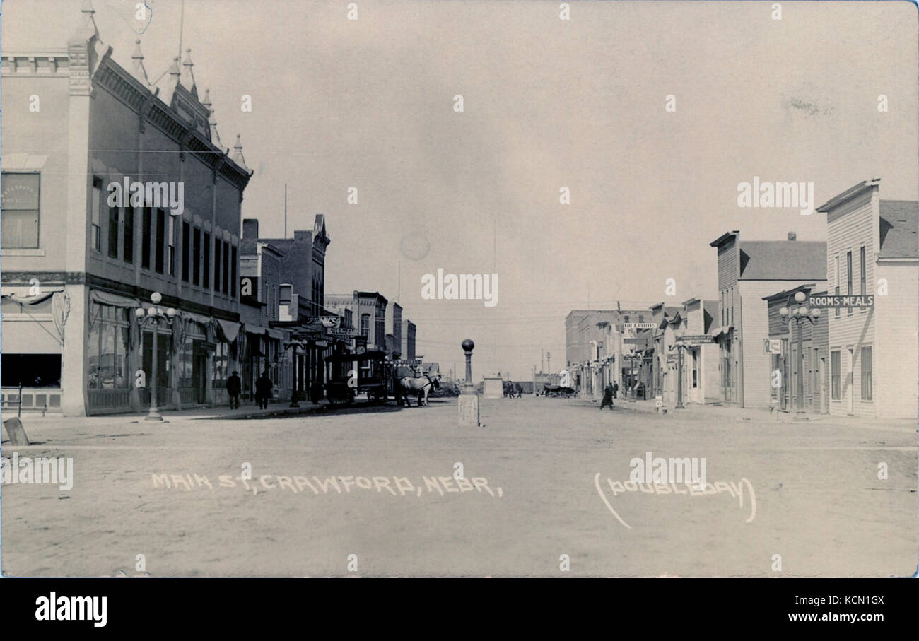 Crawford nebraska hi-res stock photography and images - Alamy