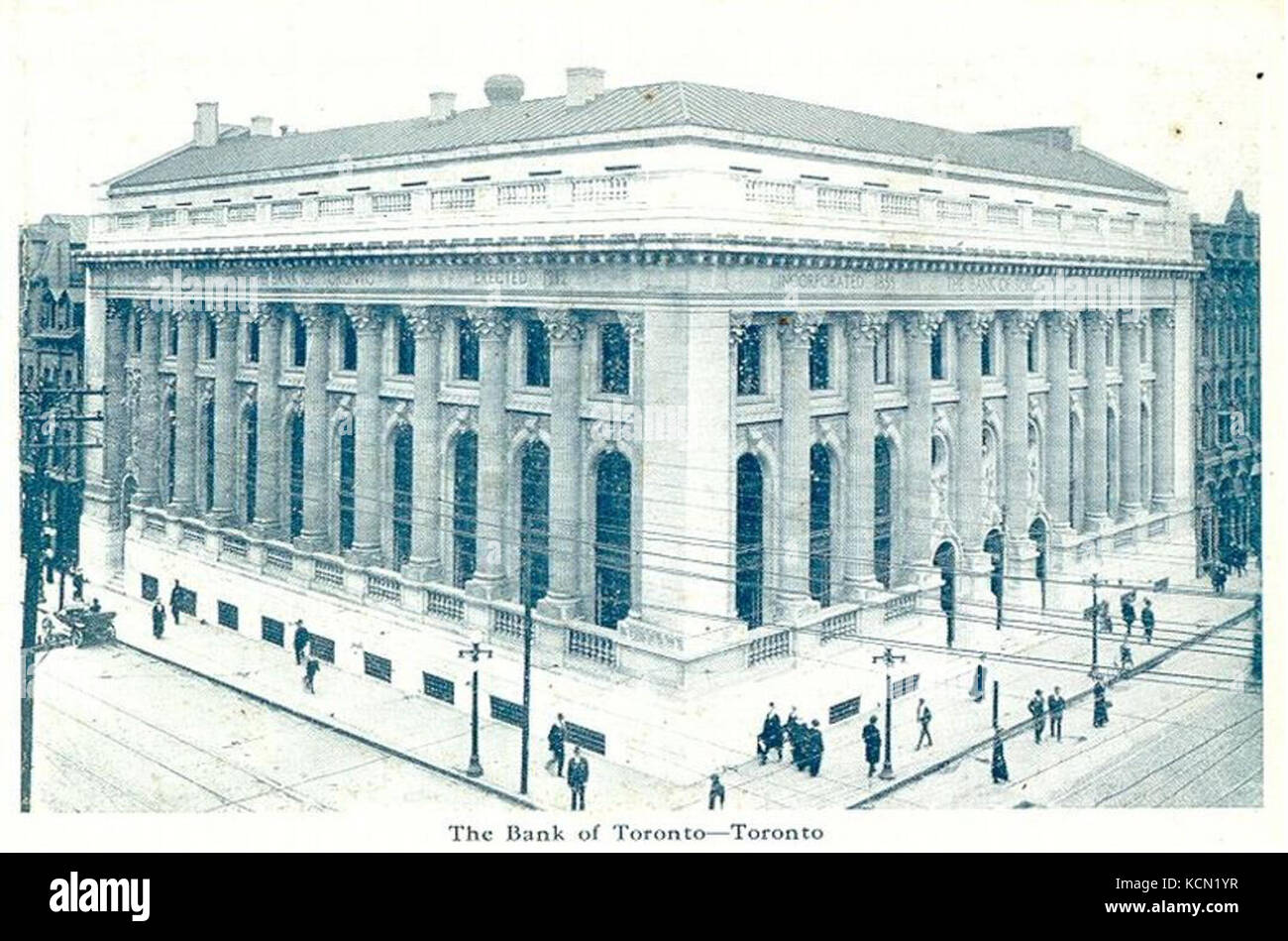 Bank of Toronto Building 1915 Stock Photo - Alamy