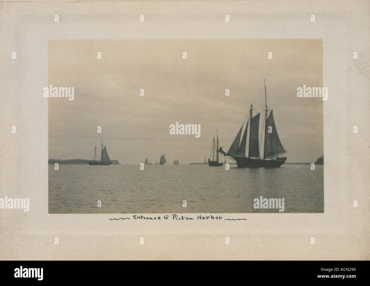 Entrance to Pictou Harbor (HS85 10 16958 Stock Photo - Alamy