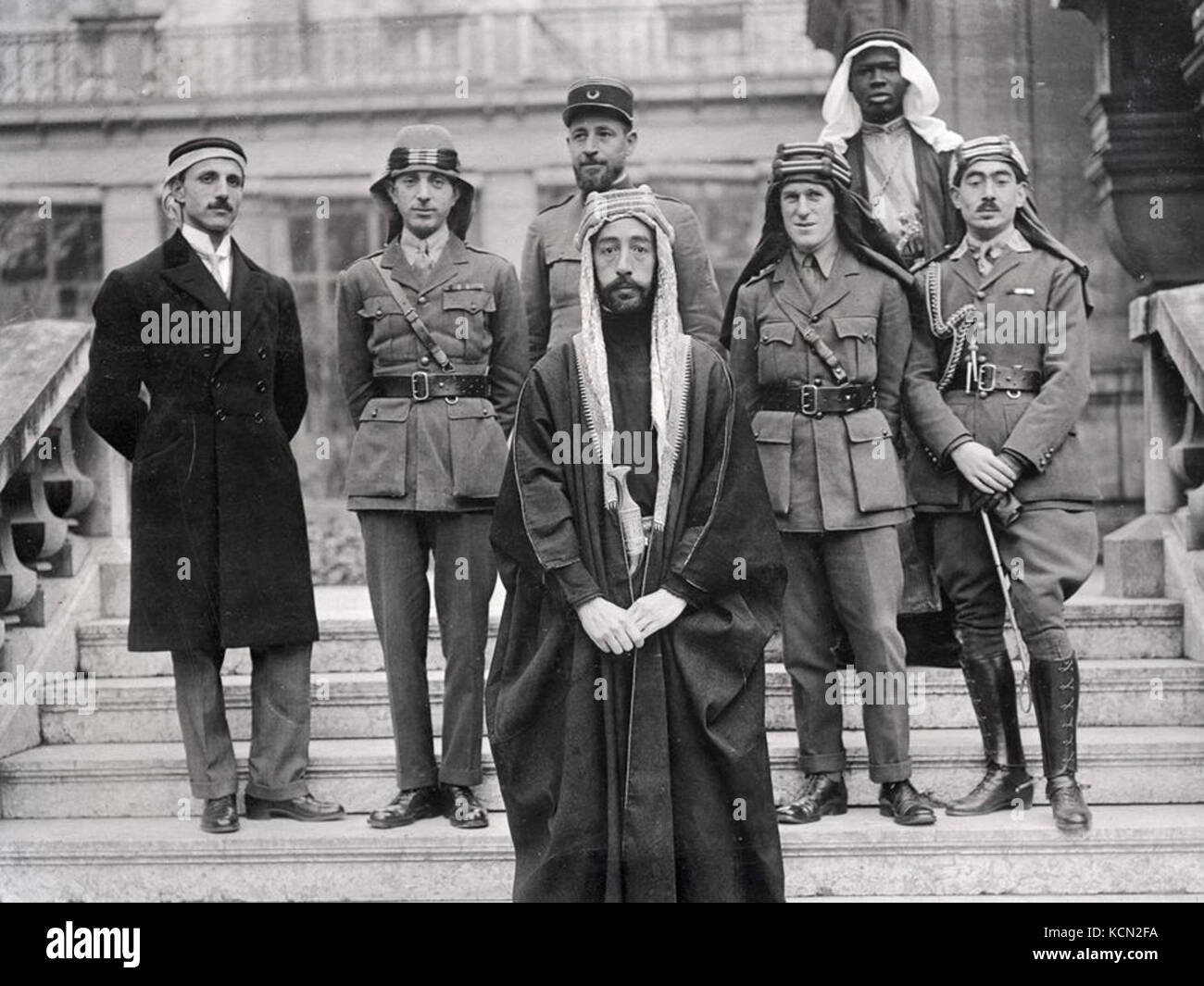 Feisal party at versailles hi-res stock photography and images - Alamy