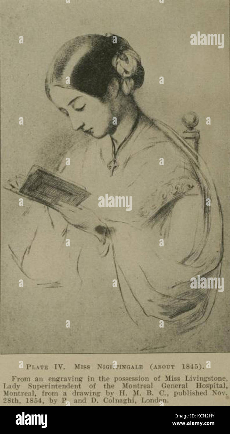 A reference to Florence Nightingale, a foundational figure in modern ...