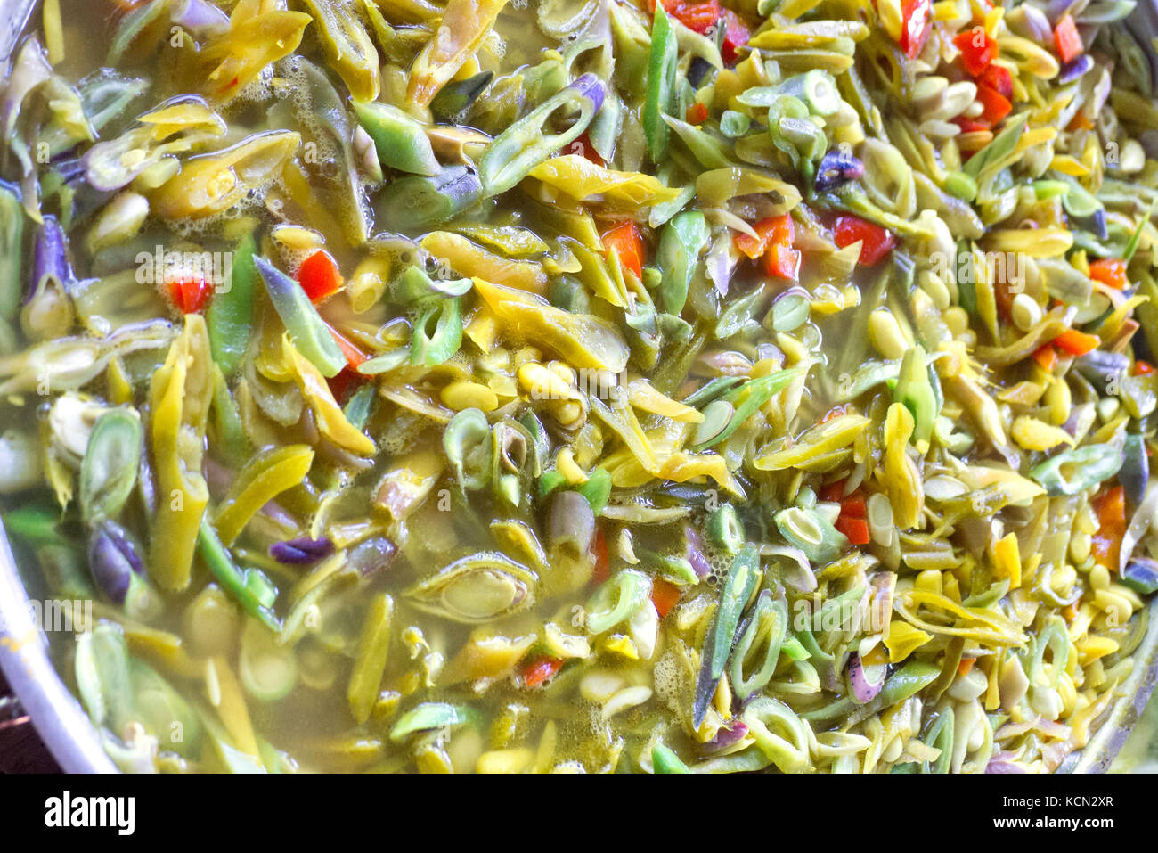 home made atjar from fresh picked vegetables Stock Photo - Alamy