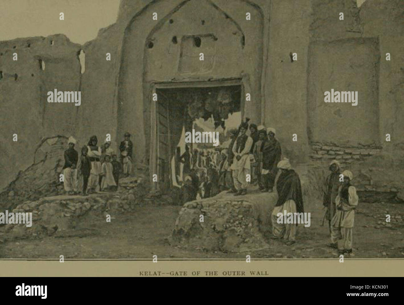 Gate of Kelat Stock Photo - Alamy