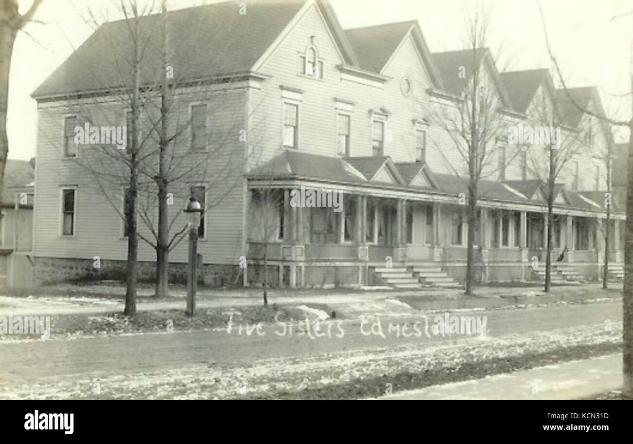 Edmeston NY Five Sisters looking south Stock Photo - Alamy
