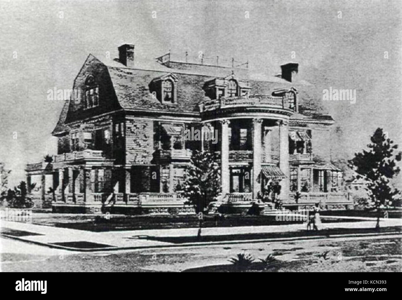 Frederick Burrell Residence Stock Photo - Alamy