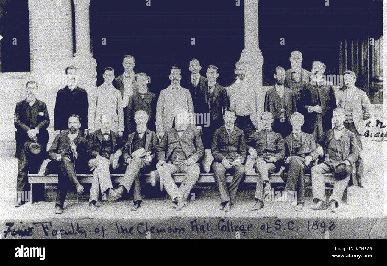 Clemson college history hi-res stock photography and images - Alamy