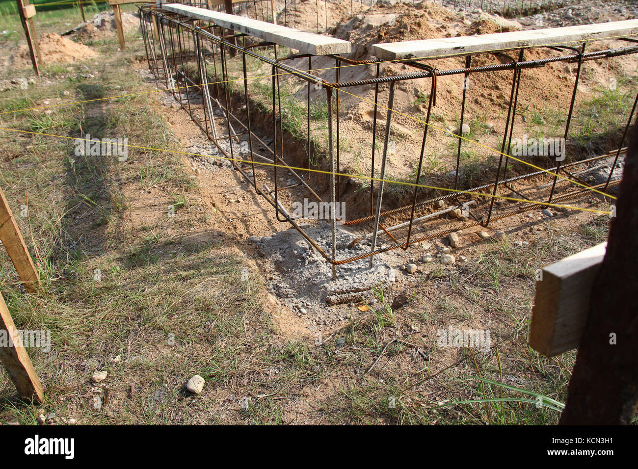Timber pile foundation hi-res stock photography and images - Alamy