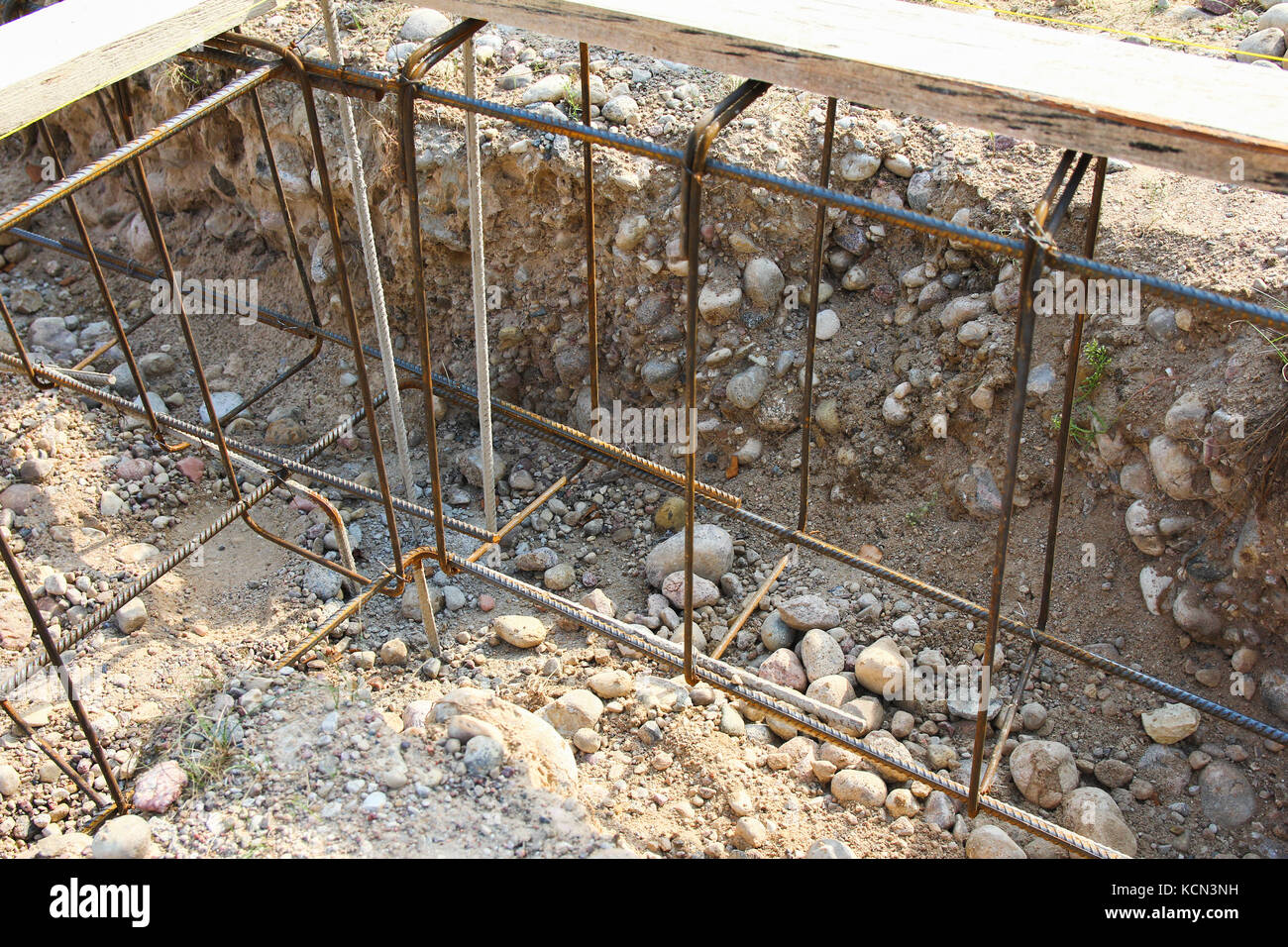 Timber pile foundation hi-res stock photography and images - Alamy