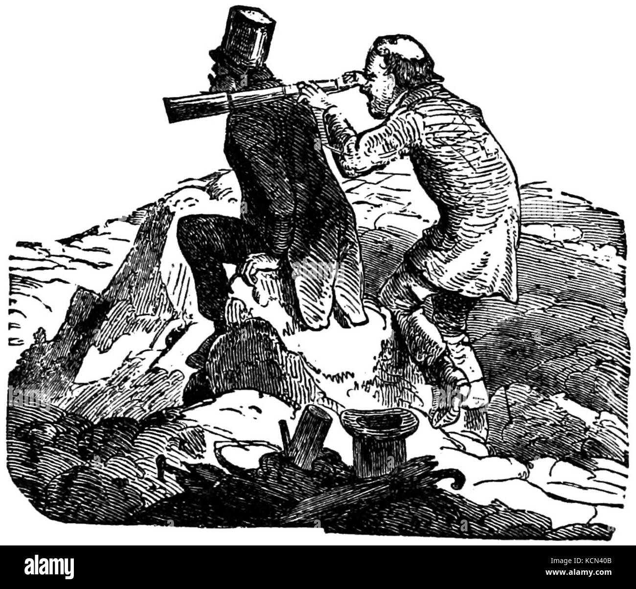 A Tramp Abroad 0336h Stock Photo - Alamy