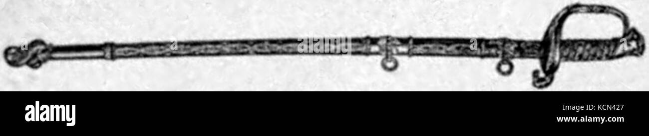 Appletons' Dewey George congressional sword Stock Photo - Alamy